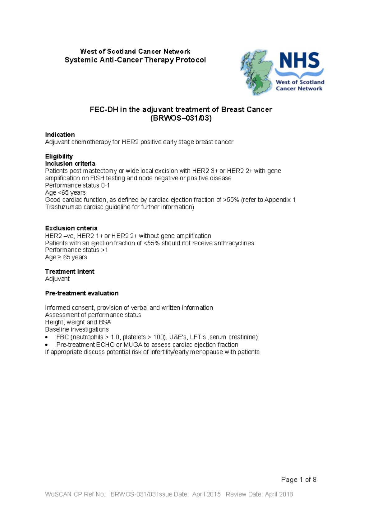 BAP3 Wk 7 workshop FEC-DH-adj- Brwos 031v3 - Page 1 of 8 West of ...