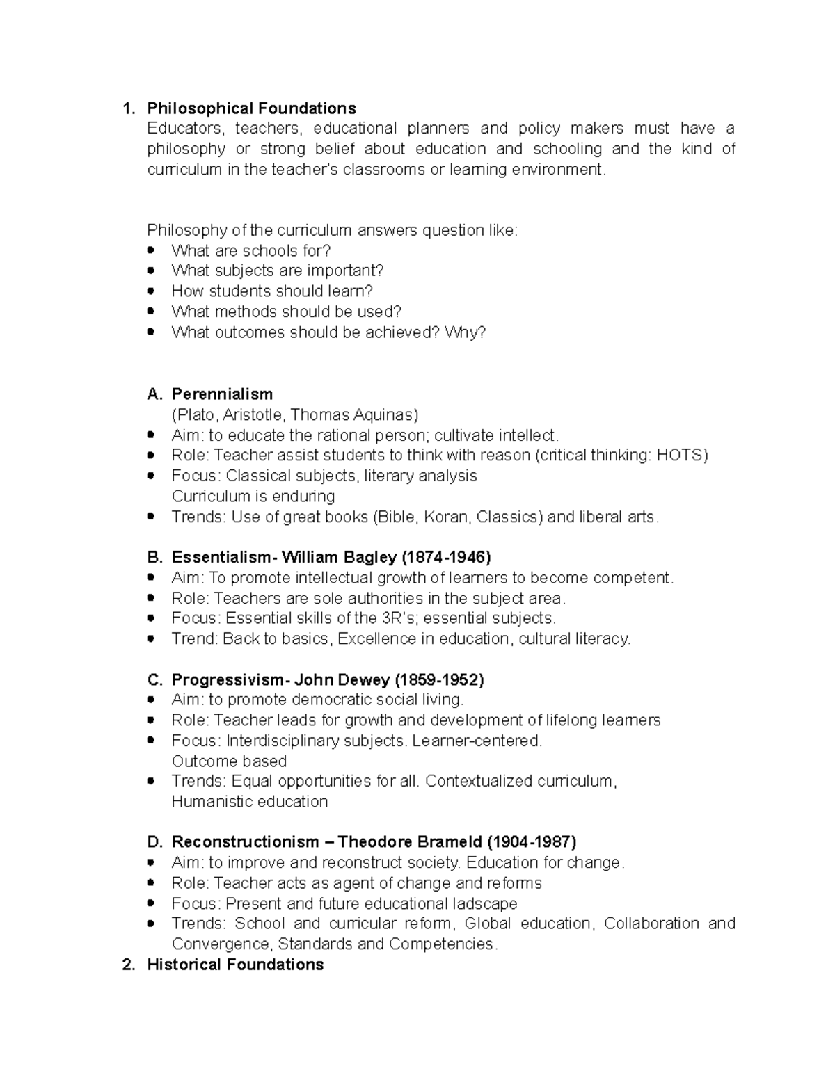 Philosophical-Foundations - Philosophical Foundations Educators ...