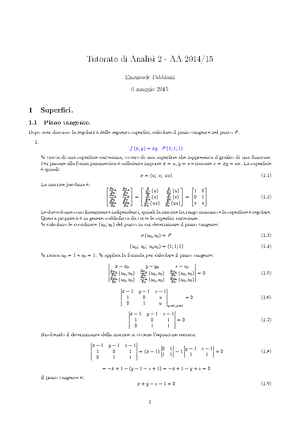 Funzioni implicite soluzione - 1 Funzioni implicite 1 Funzioni di 2 variabili Esercizio 1. Siano ...