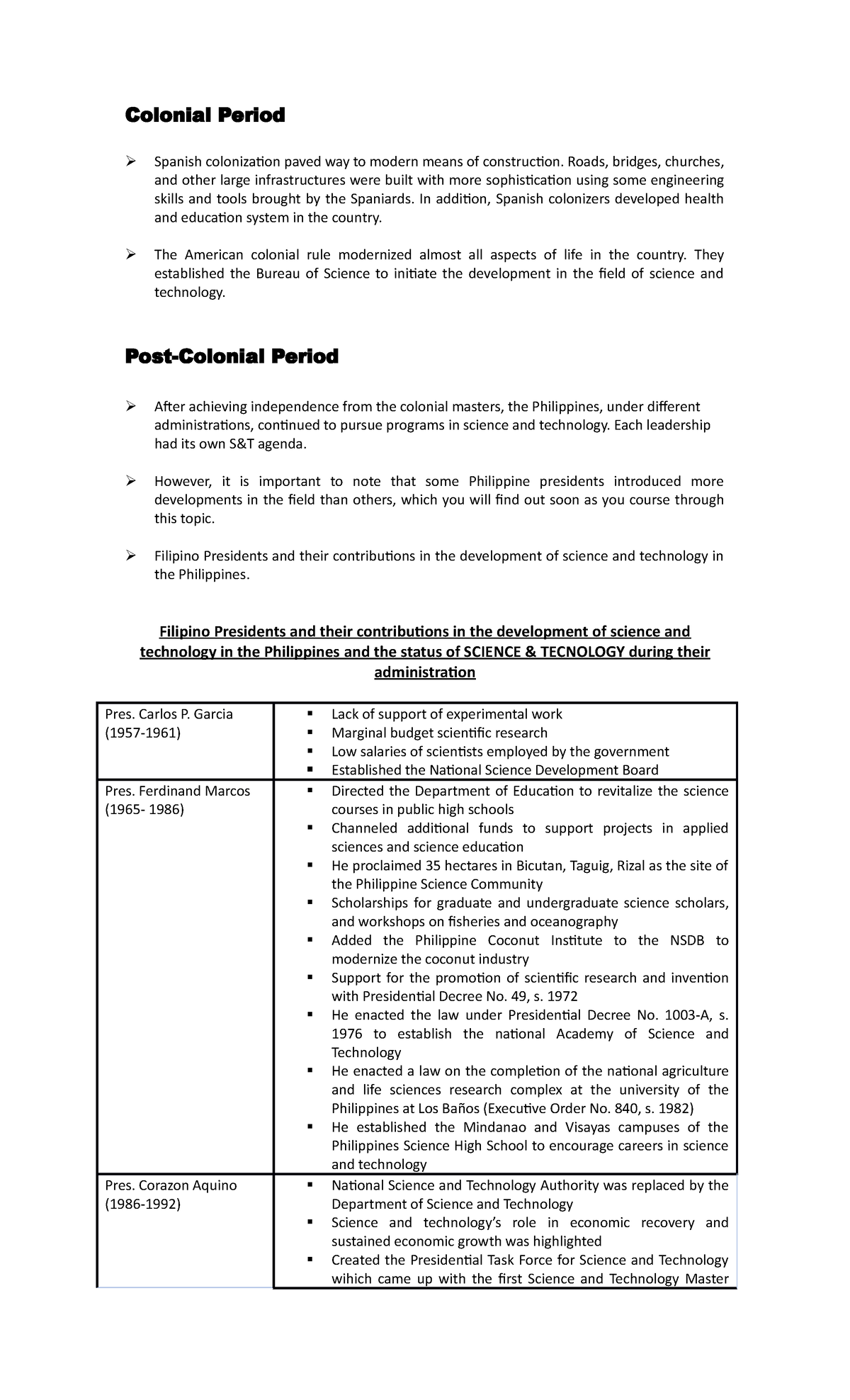 Colonial Period - My assignment - Colonial Period Spanish colonization ...