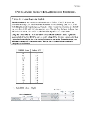 Hypothesis Testing Template - PSYC 354 HYPOTHESIS TESTING TEMPLATE ...