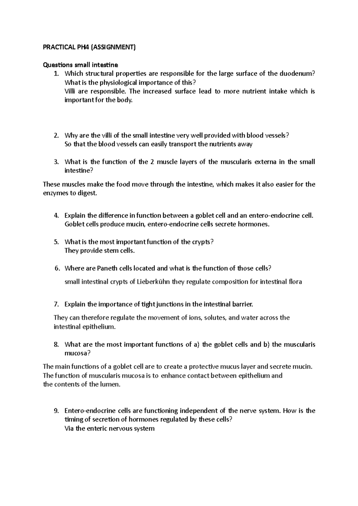 Answer form practical Ph4 (Assignment) - PRACTICAL PH4 (ASSIGNMENT ...
