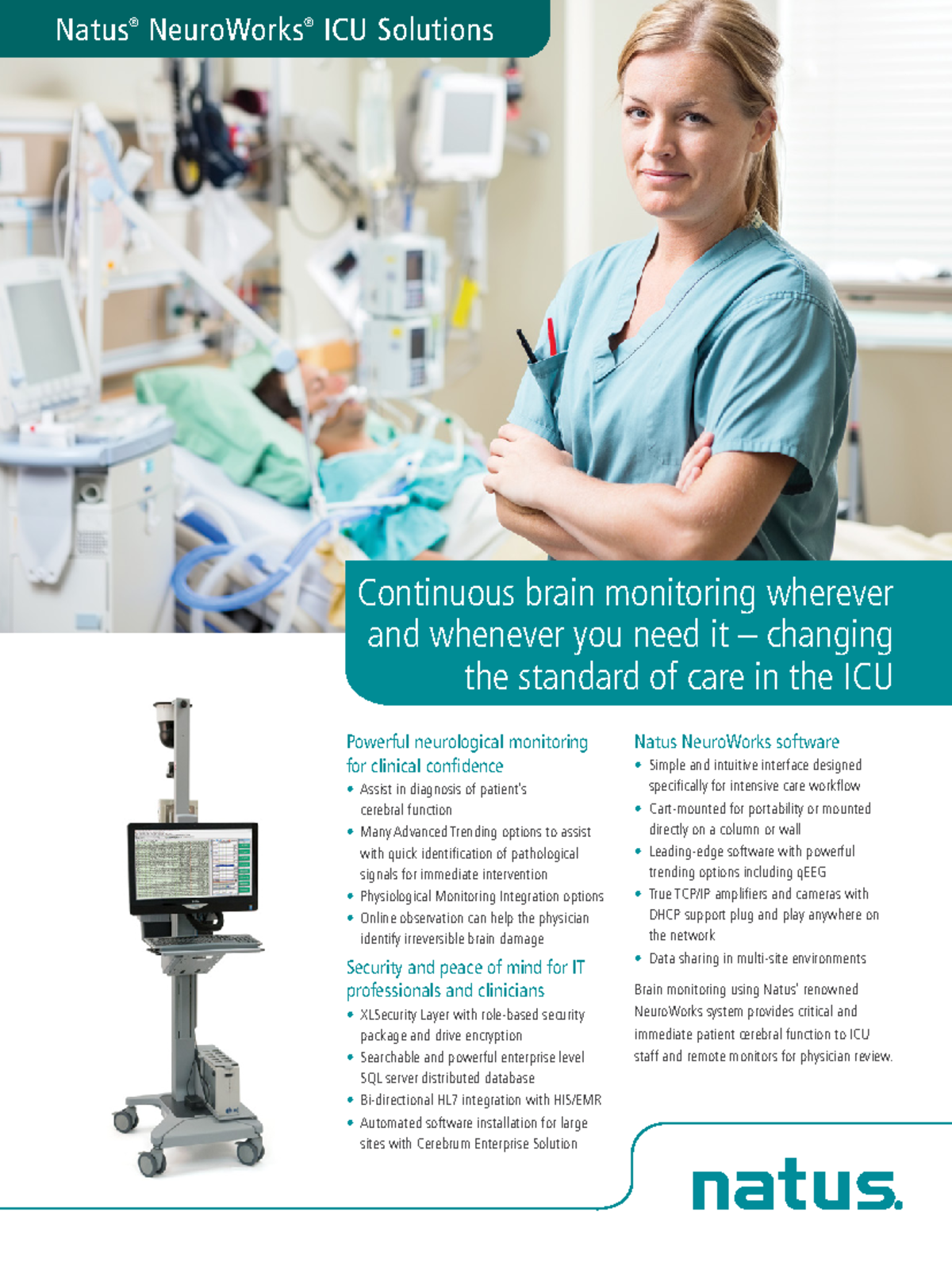 EEG Natus - Natus ® NeuroWorks ® ICU Solutions Powerful neurological ...