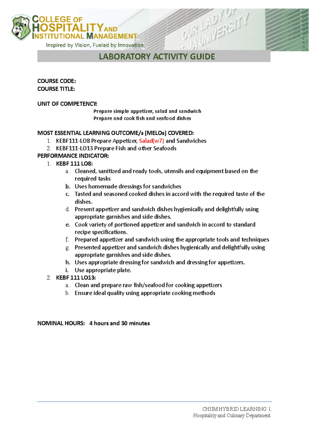 WEEK-13-LAB -FISH- Seafood- Appetizer- Sandwich-Activity-sheet ...