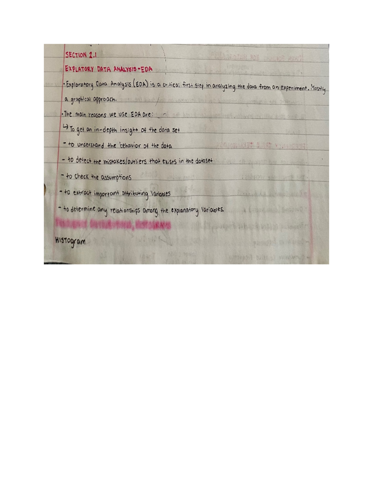 Stats Ch 2 Notes - STA2023 - Studocu