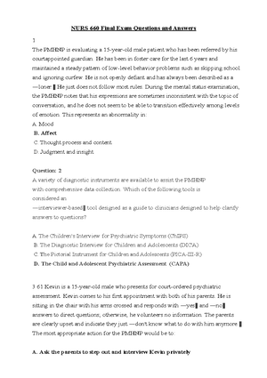 NR 603 WEEK 6 Latest CASE Study- Discusion Complete AND Enlighten - NR ...