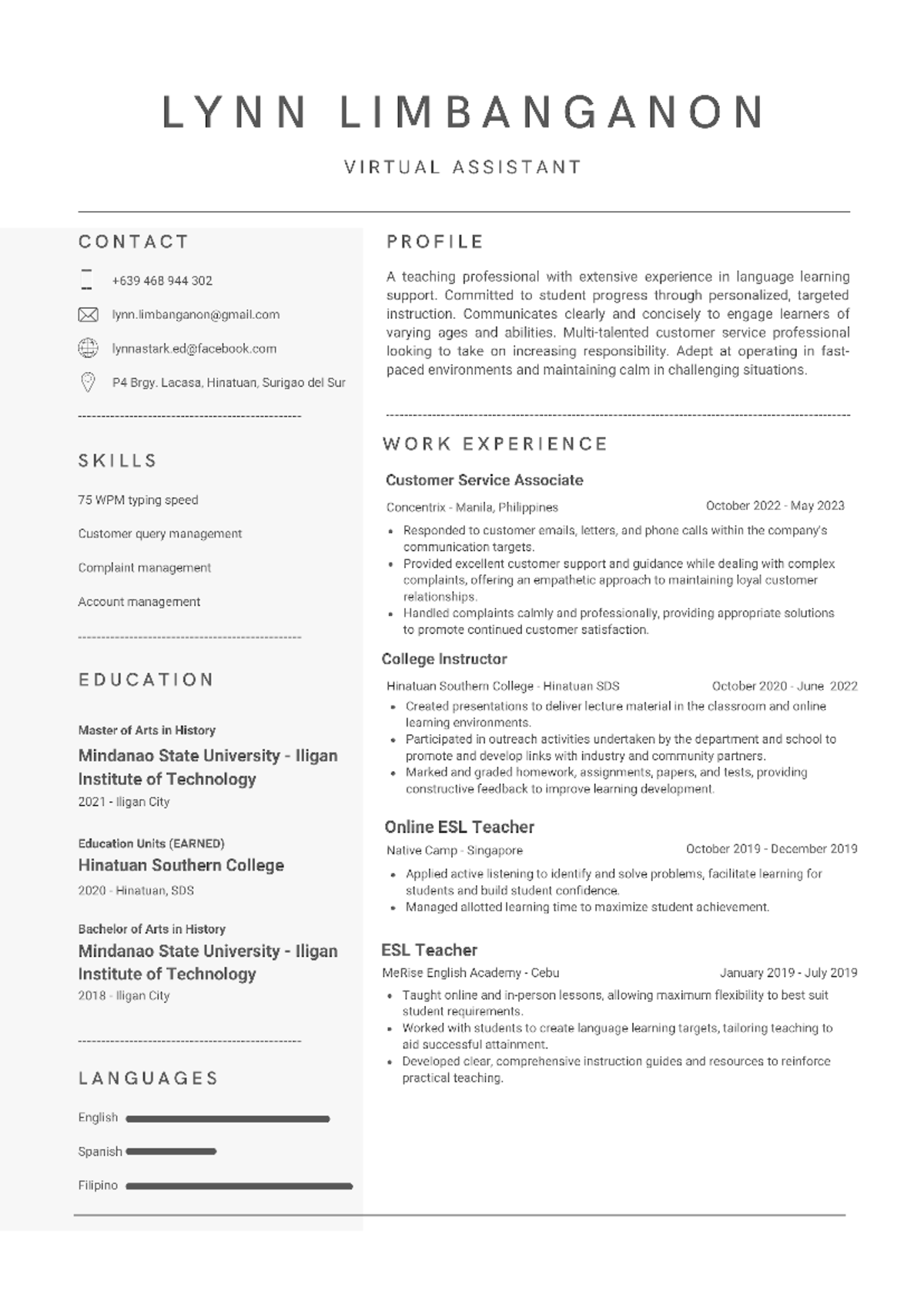 Lynn limbanganon - Resume - Modern Japan - Studocu