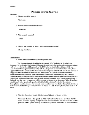 Primary Source Analysis Worksheet-1 (1) (1) - Names: Primary Source ...