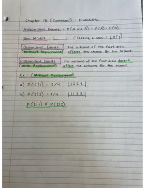 Answers HW #1 S 24 (Chapters 1-4) - Answers Homework #1 MATH 125 Spring ...
