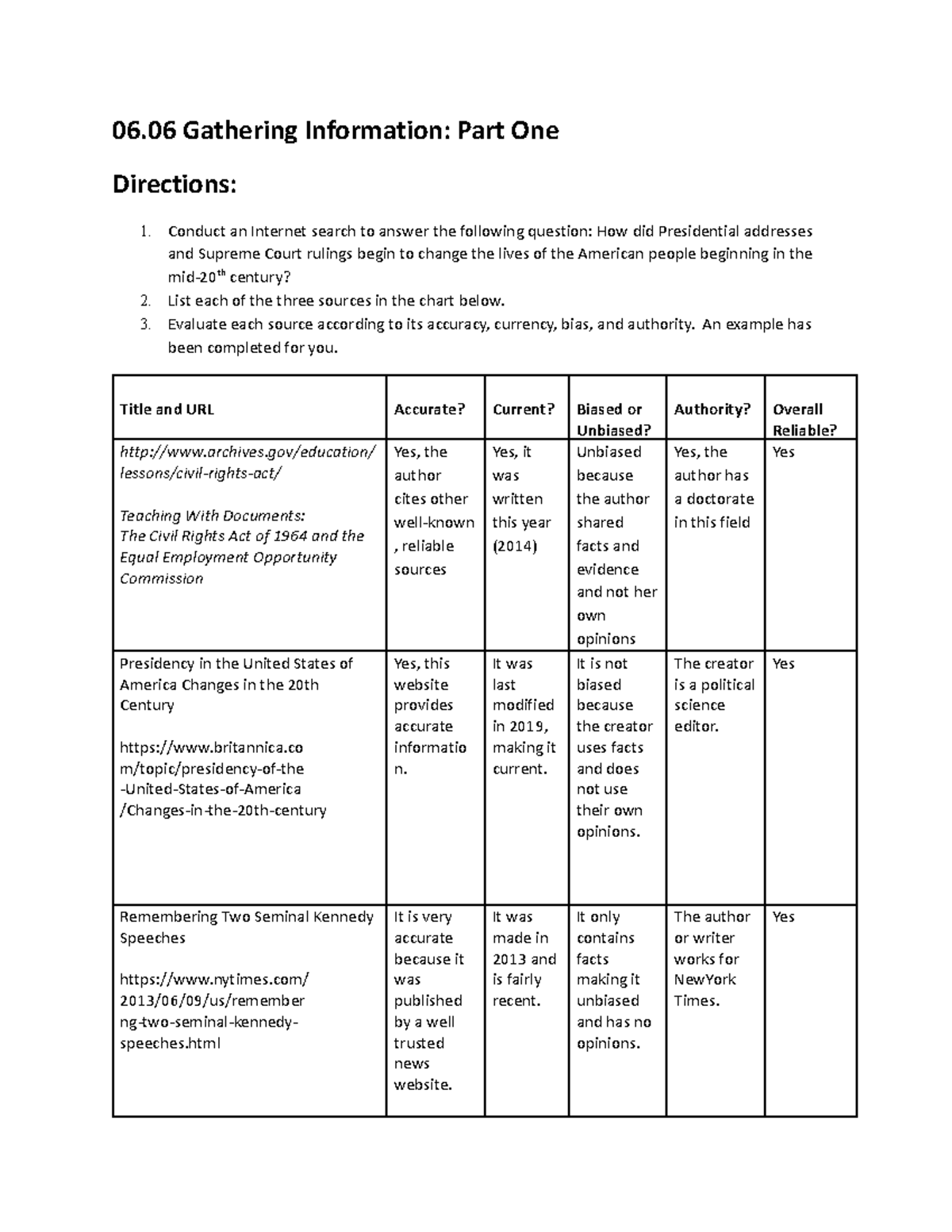 06 06 gathering information - 06 Gathering Information: Part One ...