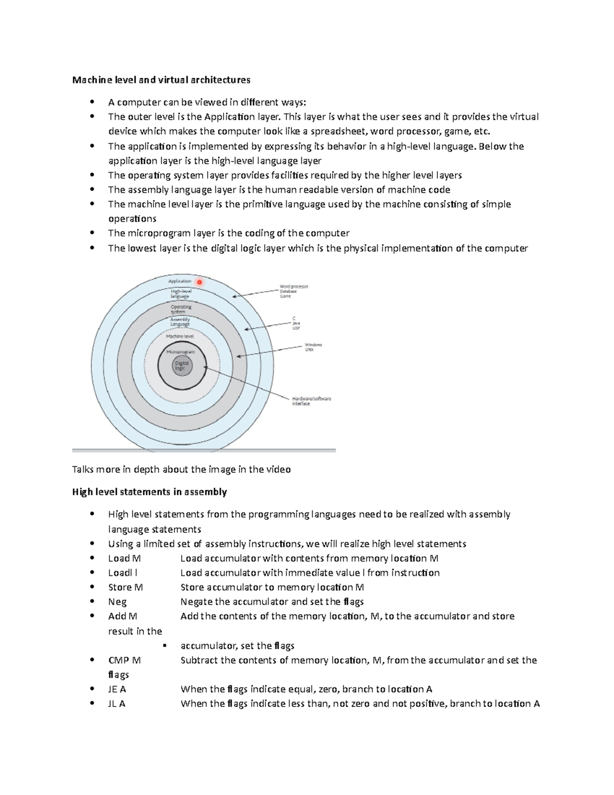 Lesson 4 Machine Level Representation - Machine level and virtual ...