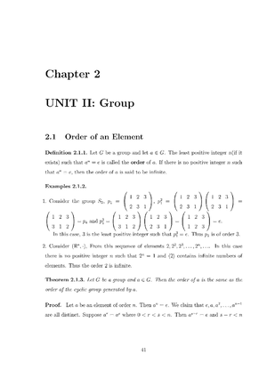 Unit -5 Linear Transformation - Real Analysis - Studocu