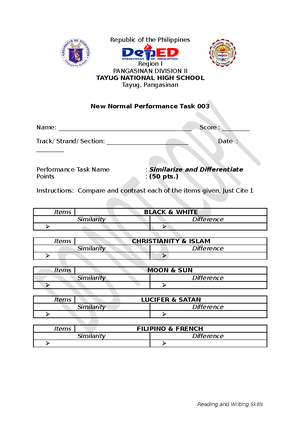 Quarter 03 Reading and Writing Module 002 - SHS Reading and Writing ...