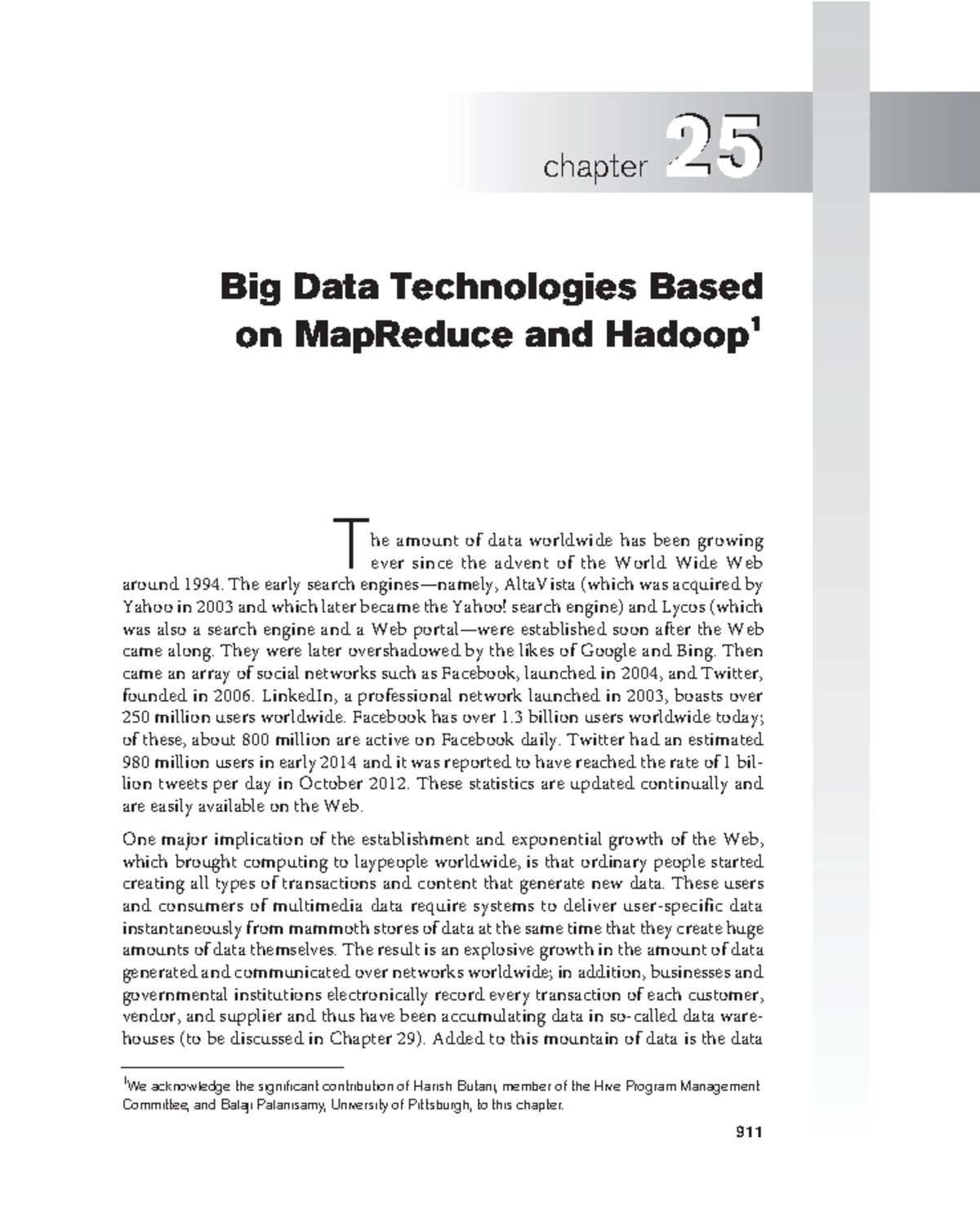 Chapter 25 Big Data Technologies - chapter 25 Big Data Technologies ...