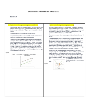 Real-life examples for IB economics - EC1004 - St Andrews - Studocu