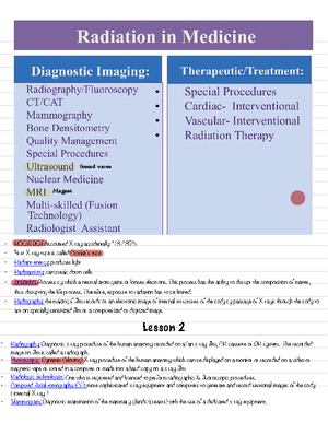 Introduction To Rad Tech 2 - Cardiovascular Interventional Technology ...
