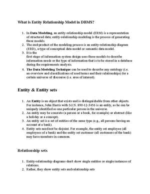 DFD vs ERD - DFD vs. ERD DFD and ERD are different data models that are ...