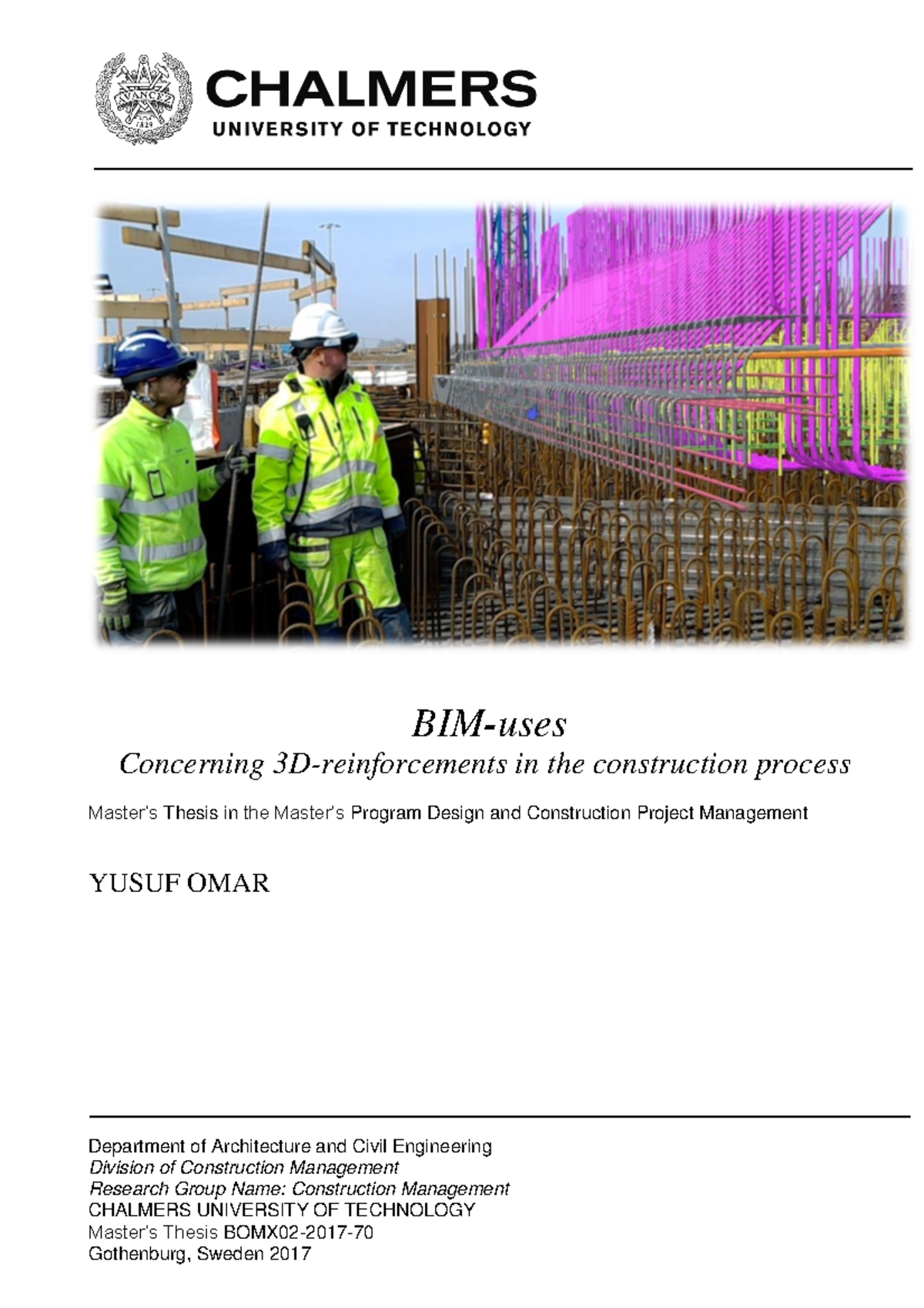 Kandidatprojekt i Design og construction - Department of Architecture ...