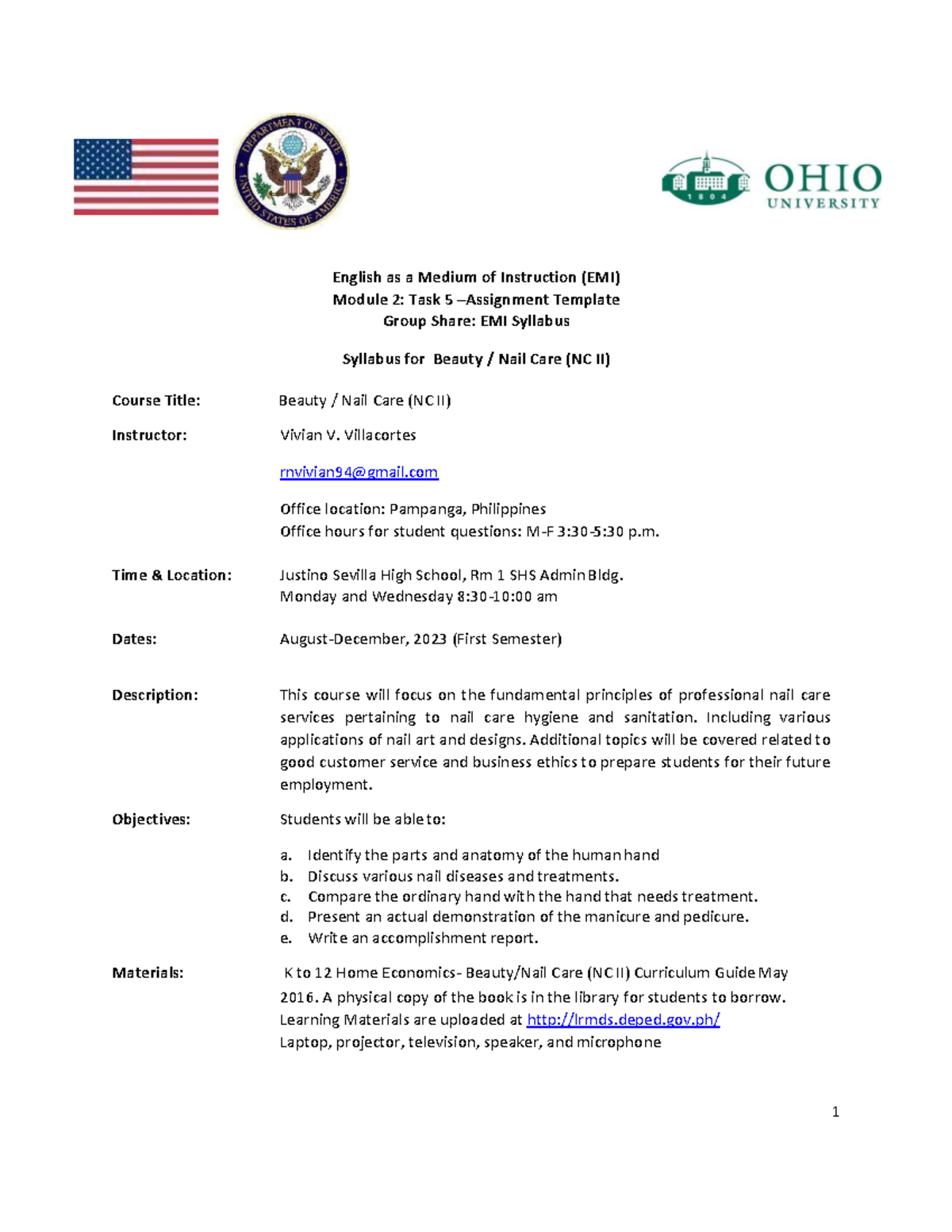 Module-2-Assignment- Villacortes- Vivian-V revision 1 - 1 English as a ...