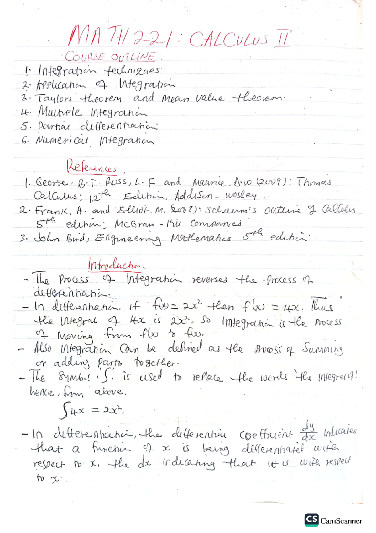 MATH 221- Calculus ll-2-1 - Analysis and Design of Algorithms - Studocu