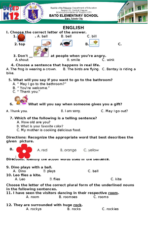 List of passers in Grade 3 SSC - List of pupils in GRADE 3 -Special ...