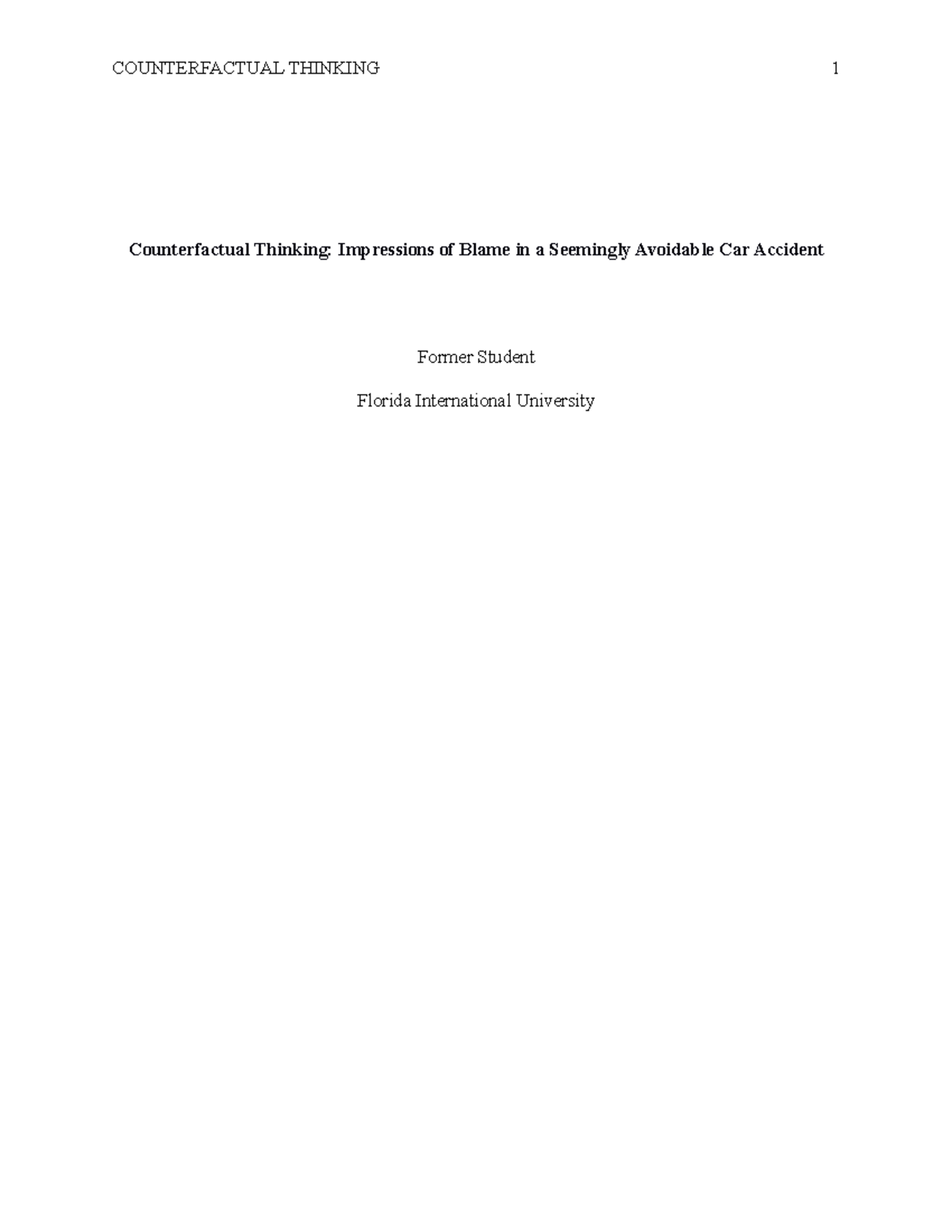 Paper II - Example Paper #1 - Counterfactuals (2022) - Counterfactual ...