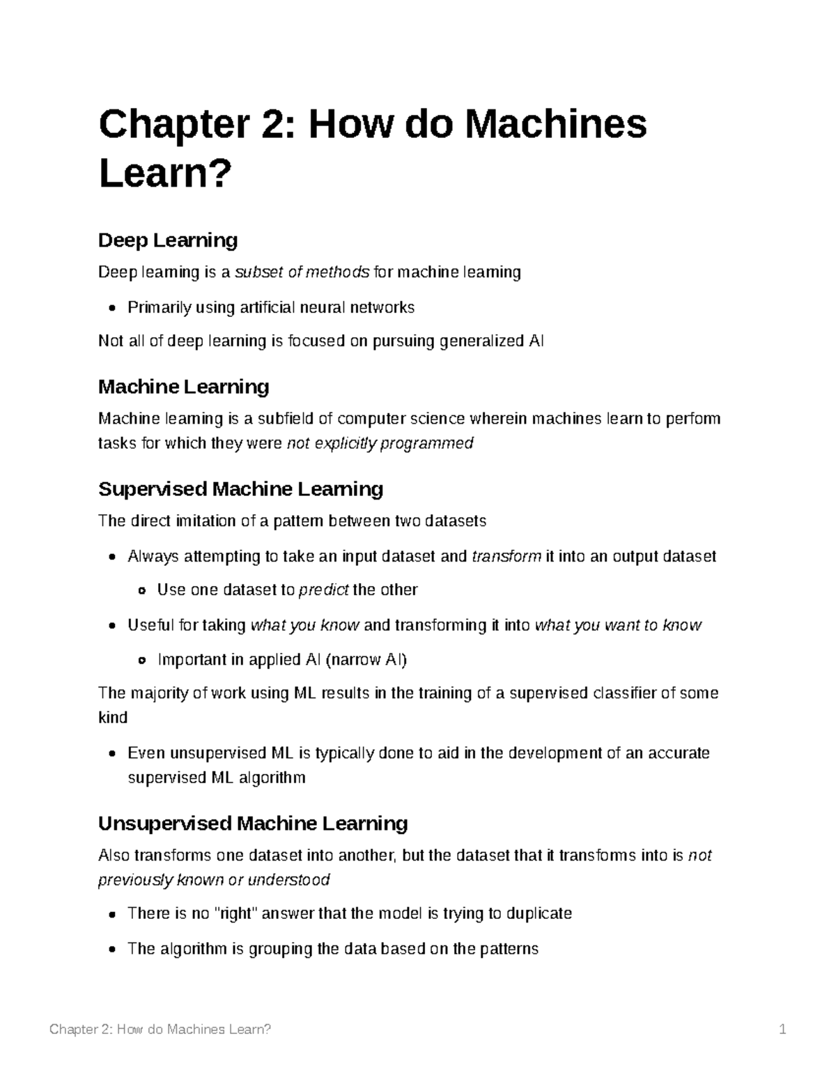 How do Machines Learn - 10 clusters will typically be labeled 1- Each ...