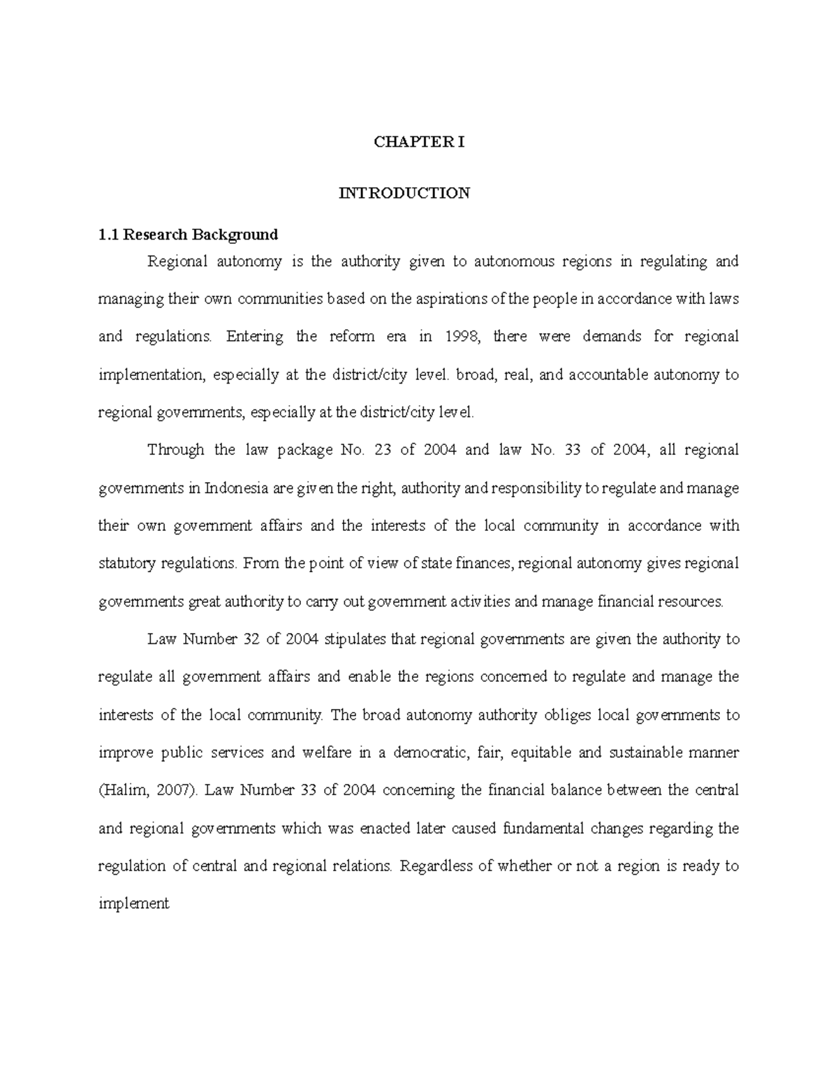 Analysis OF Determinants OF Local Government Financial Performance IN ...