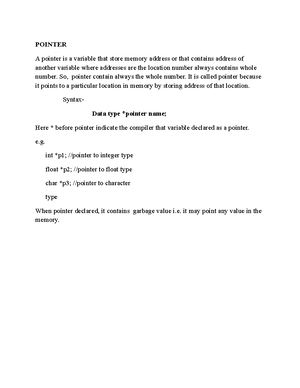 Chapter 9 structure and union - Sructure It is the collection of ...