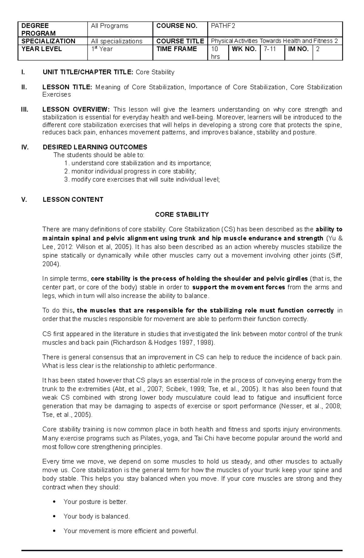 Module-2 - PHYSICAL EDUCATION LECTURE NOTES - DEGREE PROGRAM All ...