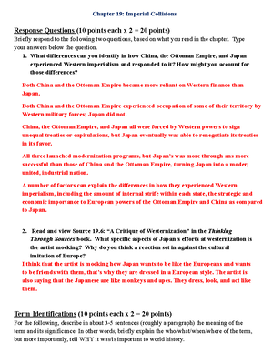 1015 ch 13 - Chapter 13 coursework notes and answers - Chapter 13 ...