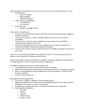 SOC PSY 1Z03 Winter 2022 Course Outline - INTRODUCTION TO SOCIAL ...