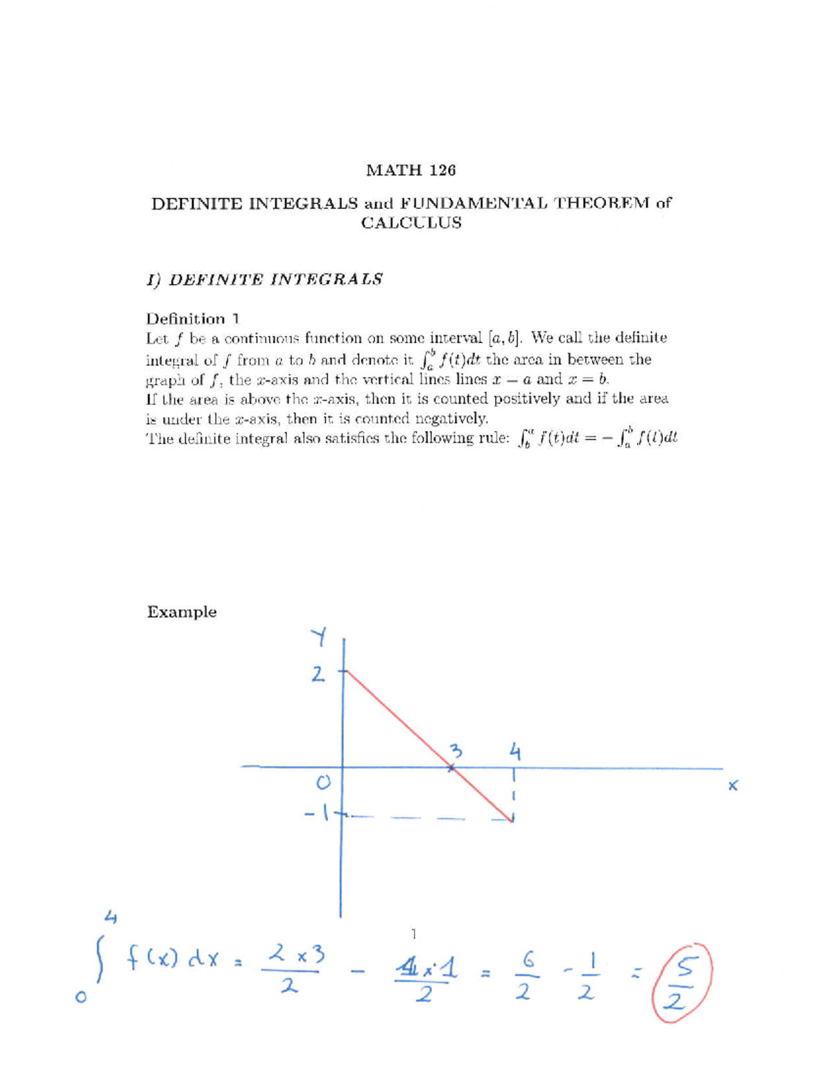 M126 - Notes - MATH 283 - Studocu