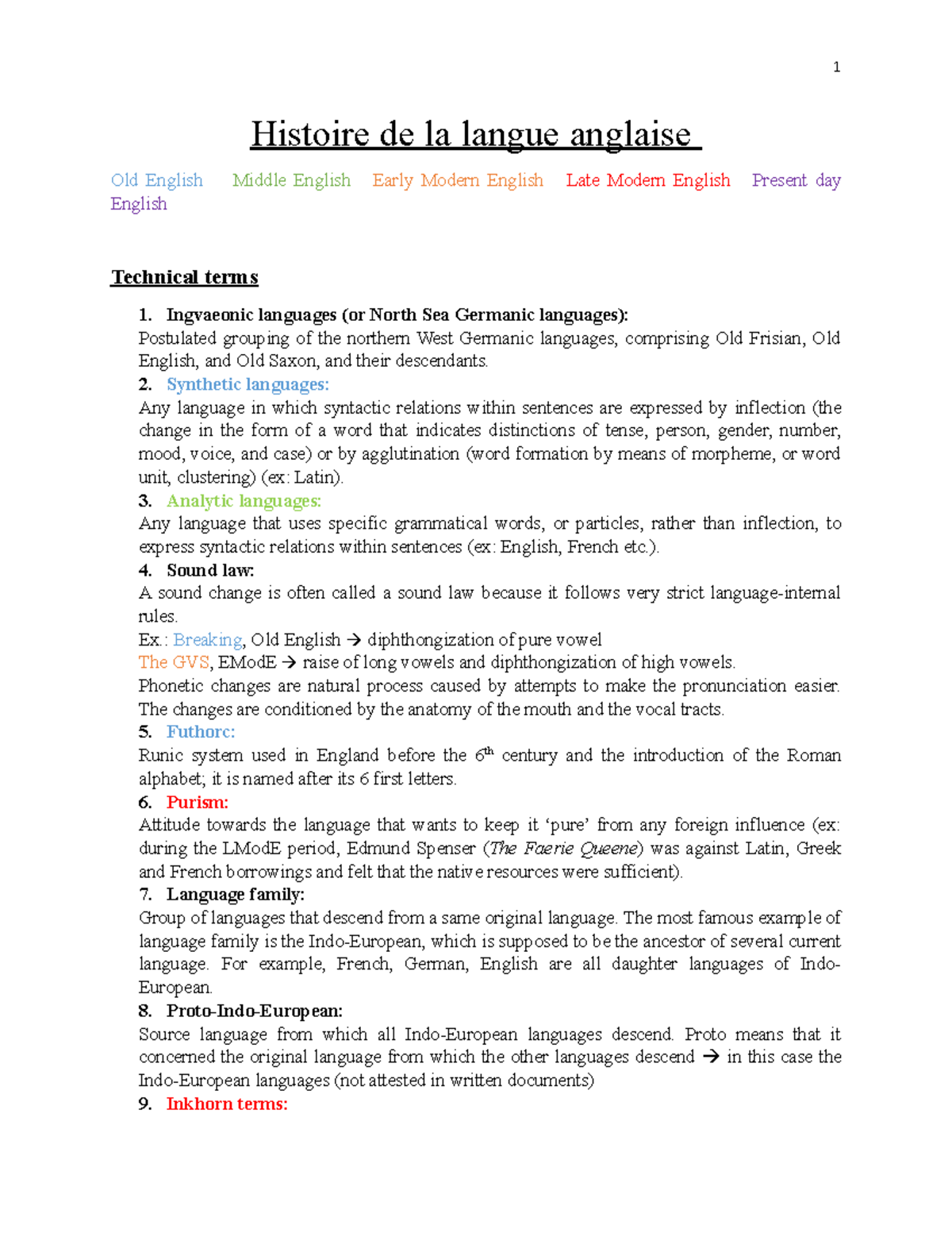 Histoire de la langue anglaise - Ingvaeonic languages (or North Sea ...