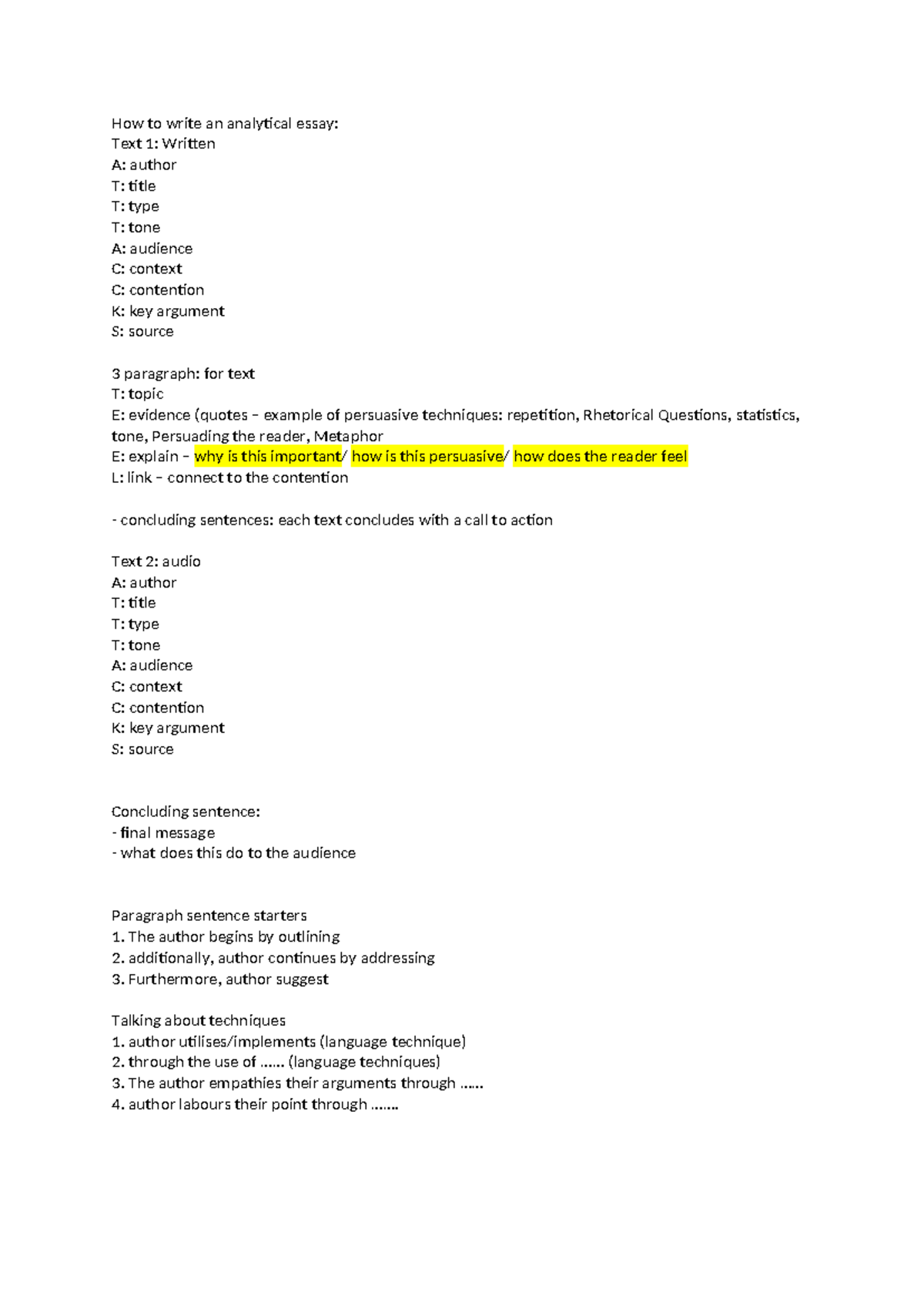 How to write an article analysis - How to write an analytical essay ...