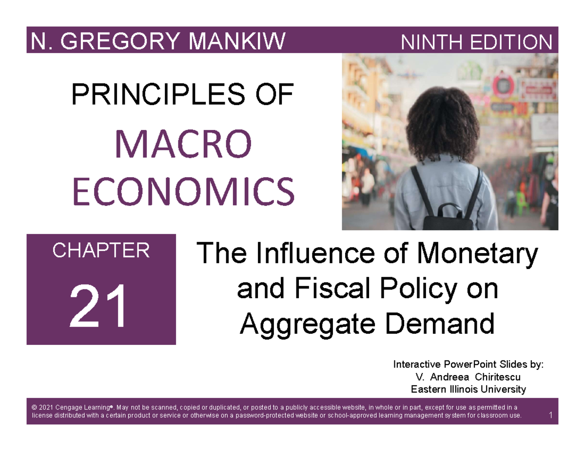 Ch21 Monetary policy and fiscal policy - Interactive PowerPoint Slides ...