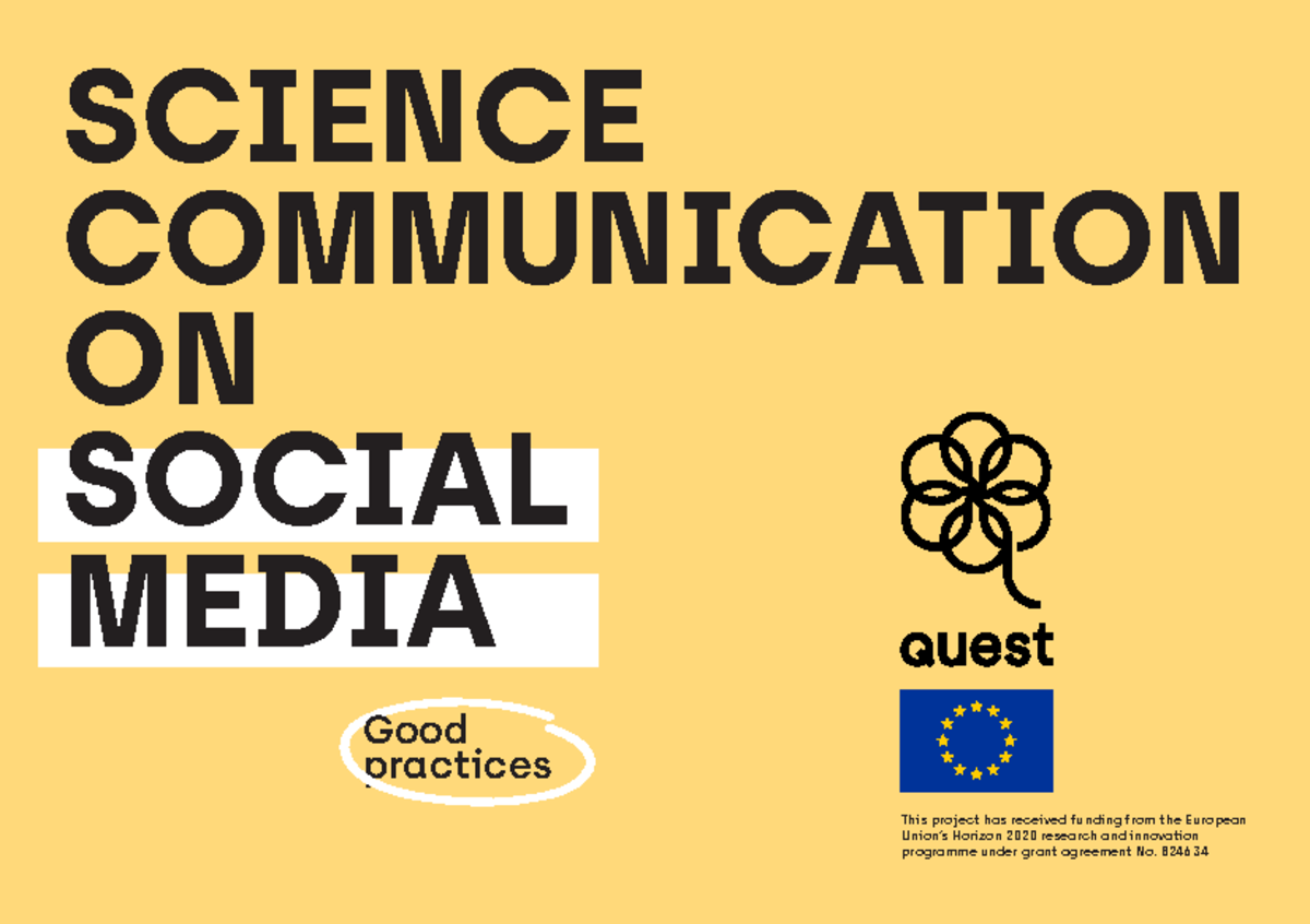 Sci Comm On Social Media Good Practices Quest SCIENCE COMMUNICATION