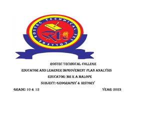 Copy of 2023 National Recovery ATP Inland Geograhy Grade 11 - 2023 ...