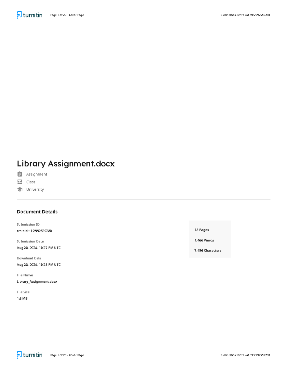 AI-Library Assignment - University Class Assignment Library Assignment ...