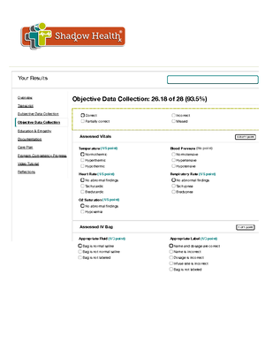 Shadow Health Focused Exam: Pain- Care Plan Data; Patient: Edward ...