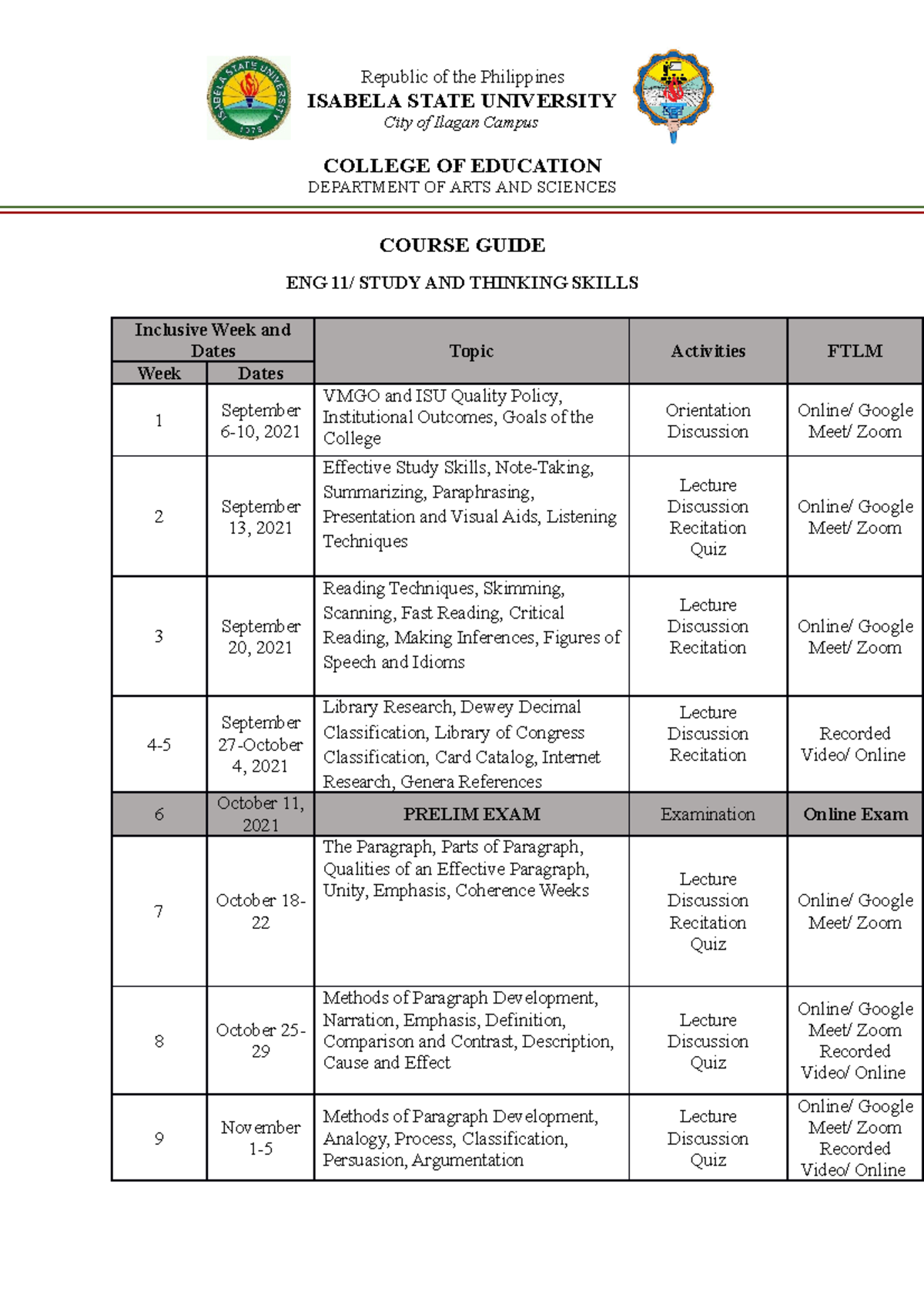 Course-Guide-ENG 11 - Course Guide - Republic of the Philippines ...