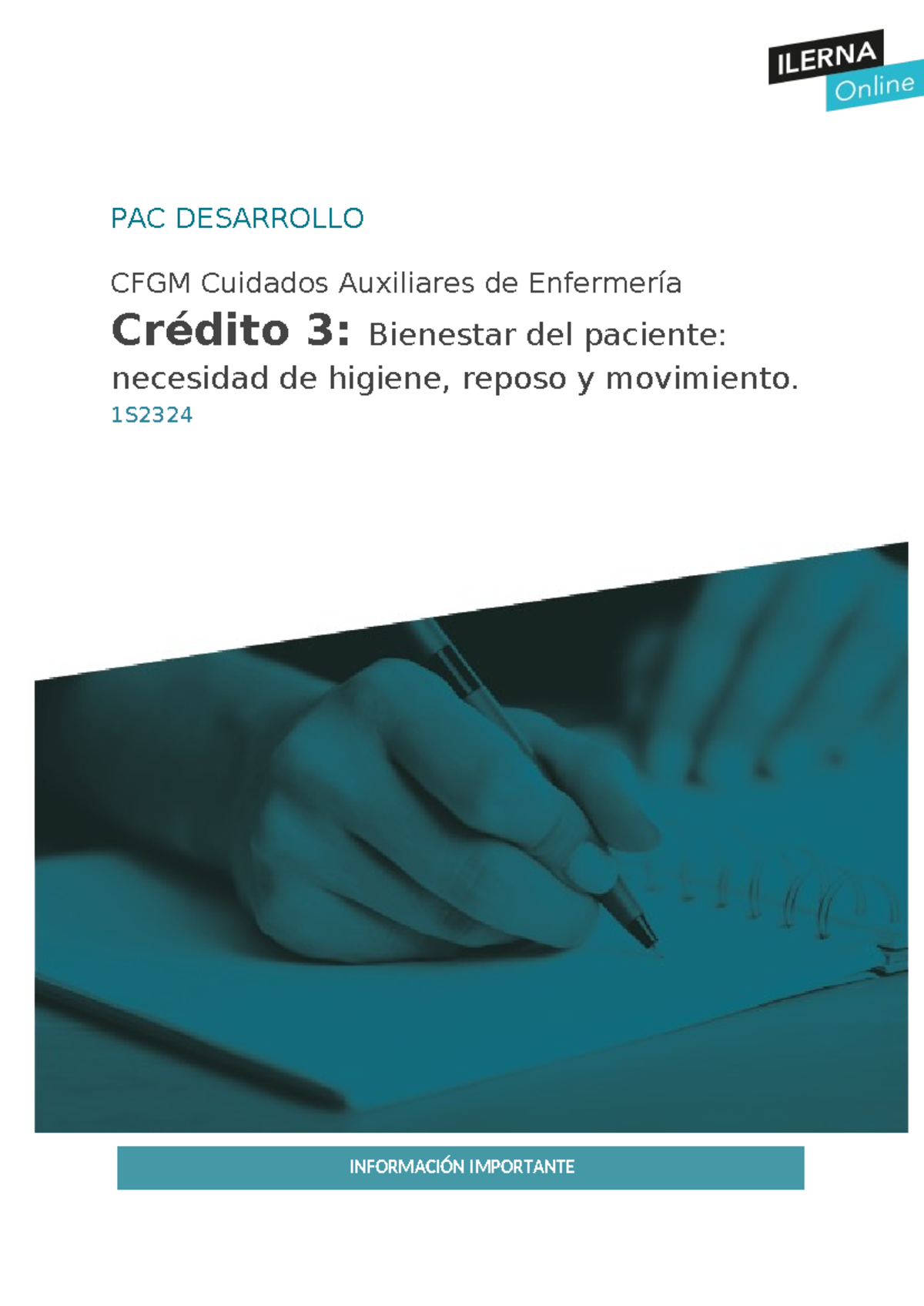 PAC Desarrollo C03 1S2324 (1) - copia - PAC DESARROLLO CFGM Cuidados ...