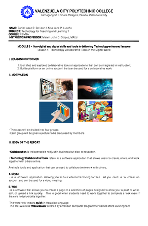 Lesson 5 - Medical Imaging - OBJECTIVES At the end of the lesson, the ...
