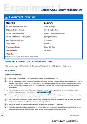 Completed Unit 5 Lab Chemistry II - CHEM 1121 - Studocu