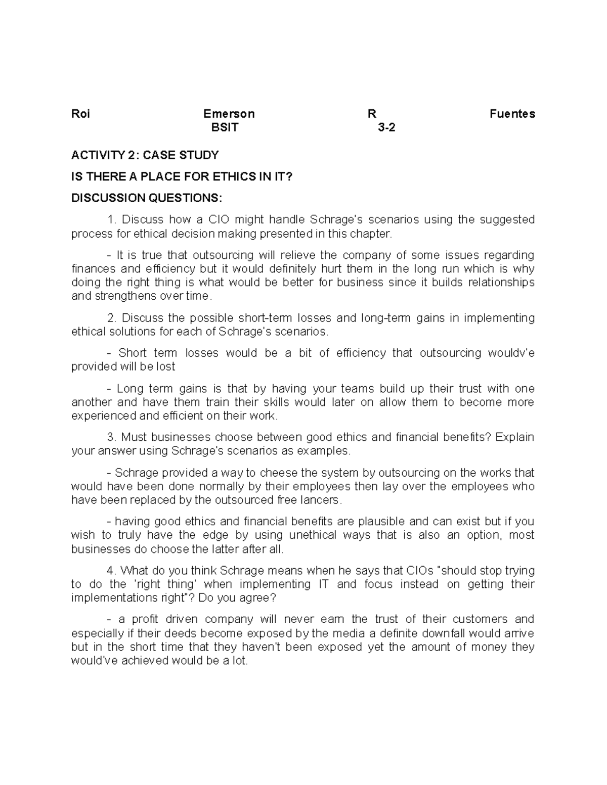 IT12 Social Professional Issues Act2 - Roi Emerson R Fuentes BSIT 3 ...