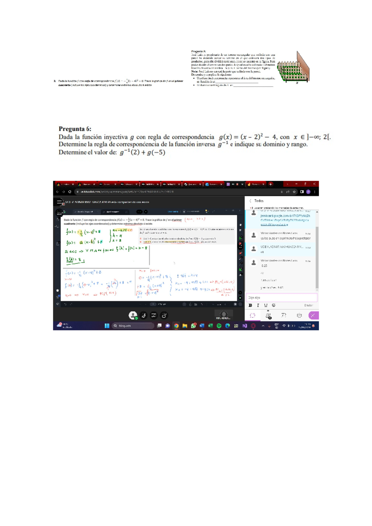Capturas DE Matematica Basica DE LA Actividad 3 - Pregunta 9: José Luis es propietario de un ...