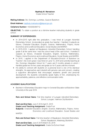 DLP in Englis 2 Expository text - Detailed Lesson Plan in English Grade ...