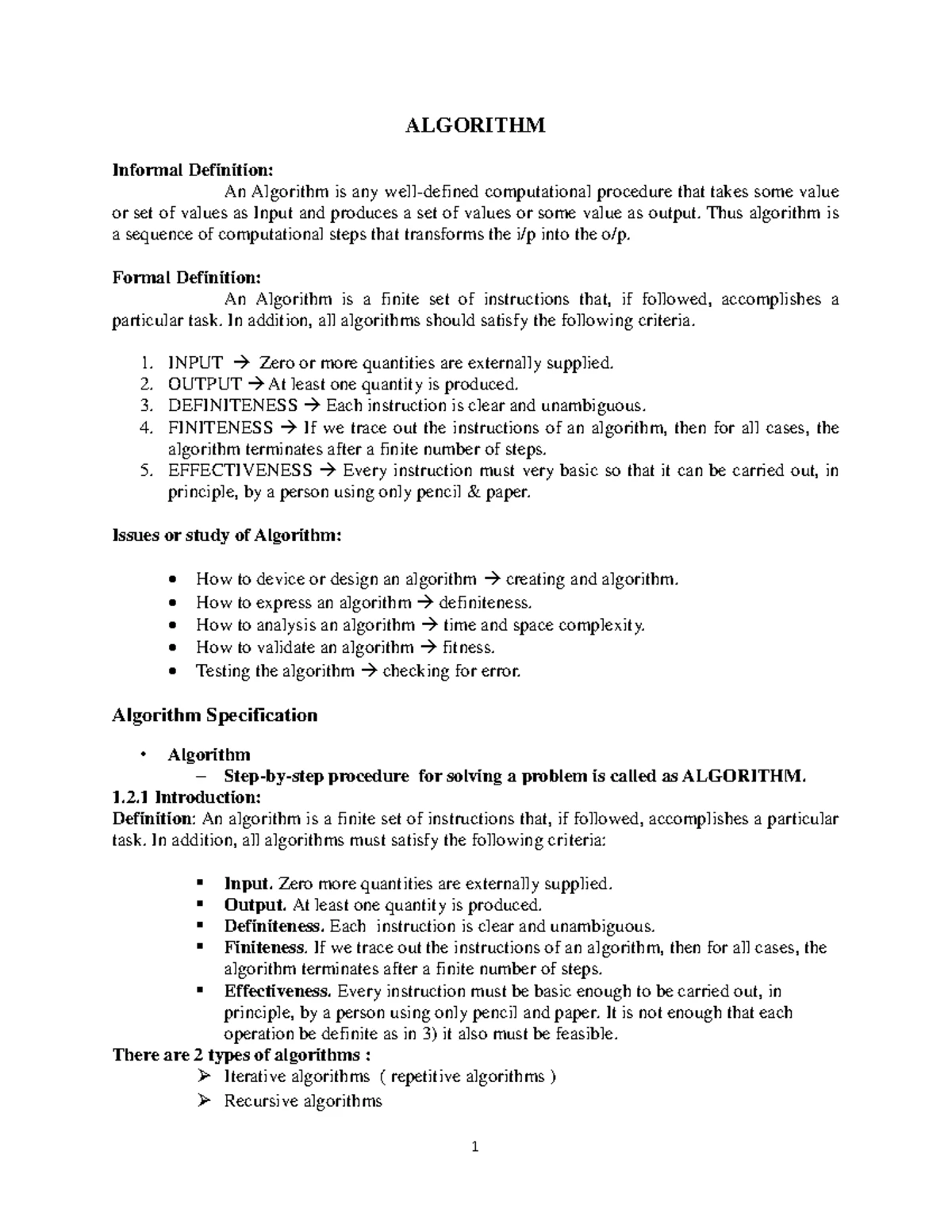 DAA UNIT4 notes - UNIT - IV Backtracking: The general method—8 queens ...