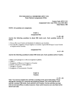 Disorders of Anxiety, Fear, Panic and Obsessions-I - 47 What is a ...
