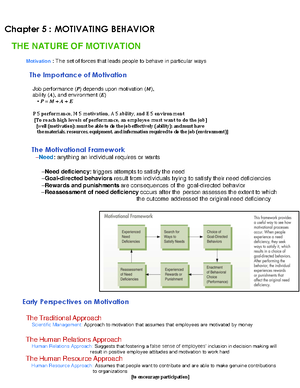 BUS 570 Chapter 3 Notes - PEOPLE IN ORGANIZATIONS Individual ...
